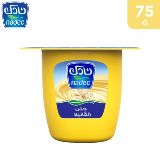 Buy Nadec Vanilla Dessert (75 g) | توصيل Taw9eel.com