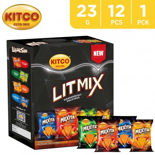 Buy Kitco Litmix Tortilla Chips Assorted 12 x 23 g - delivered by ...