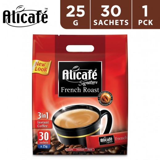 Buy Alicafe 3 in 1 Signature French Roast Instant Coffee 30 x 25 g ...