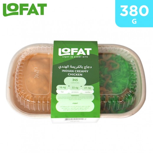 Buy Lofat Indian Creamy Chicken 380 g | توصيل Taw9eel.com