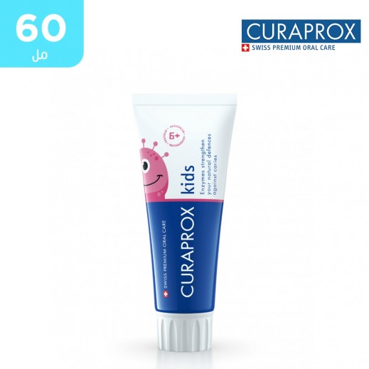 Buy Curaprox Kids Toothpaste Watermelon 60 ml (6+ Months) | توصيل Taw9eel.com