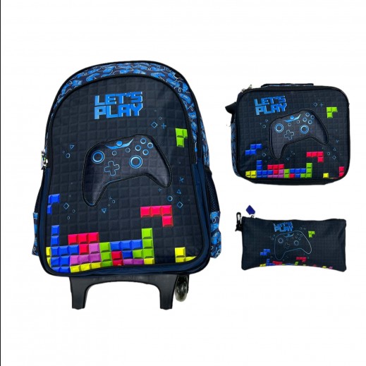 Buy Back to School Backpack Set Gamer Designe - 3 Pieces - delivered by ...