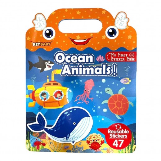 Buy A&T Ocean Animals Reusable Stickers 47 Pieces - delivered by Atlas ...