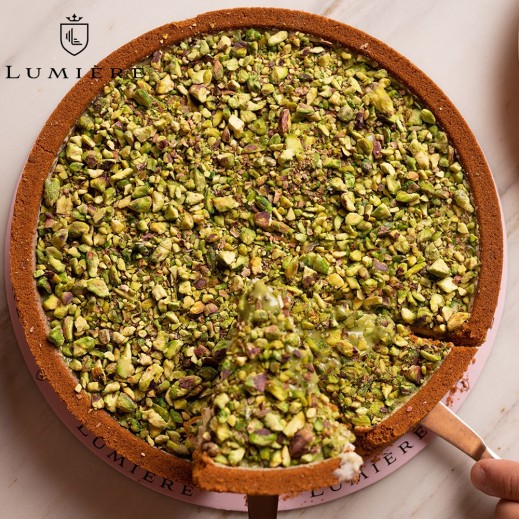 Buy Lumiere Pistachio Brulee Cheesecake - delivered by Lumeire Sweets ...