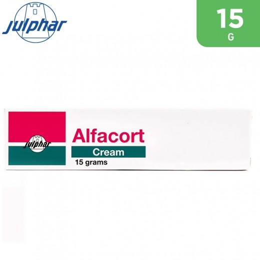 Buy Alfacort Cream 1% 15 g - delivered by Taw9eel Fast | توصيل Taw9eel.com