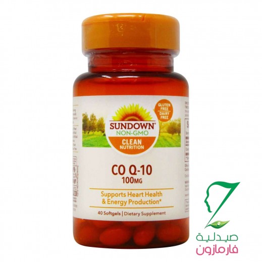 Buy Sundown Co Q-10 100MG 40 Tab - delivered by Pharmazone Pharmacy ...