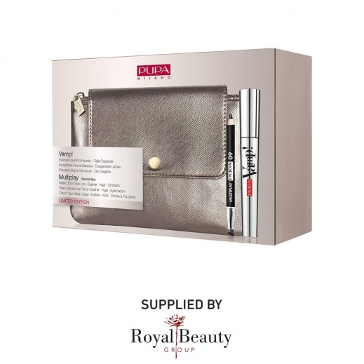 Buy Pupa Vamp Kit Vamp Mascara + Multiplay 001 - delivered by Royal ...