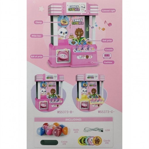 Buy Waleed Happy Candy Catcher Game - Pink (3+ Years) - delivered by ...