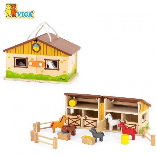 Buy Foldable Stable For Unisex - 3+ Years - delivered by Waleed Toys ...