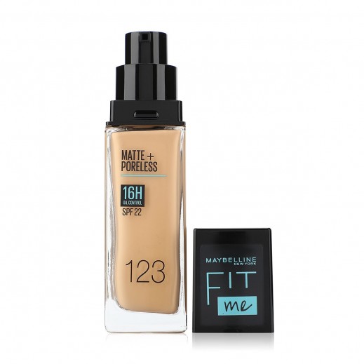Buy Maybelline Fit Me Matte SPF 22 Liquid Foundation 123 | توصيل ...
