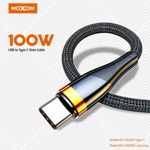 Buy 1.2m USB-A to Type-C Data Cable By Moxom | توصيل Taw9eel.com
