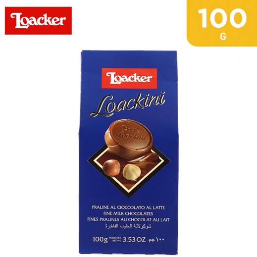 Buy Loacker Loackini Fine Milk Chocolate Biscuit 100 g - delivered by ...