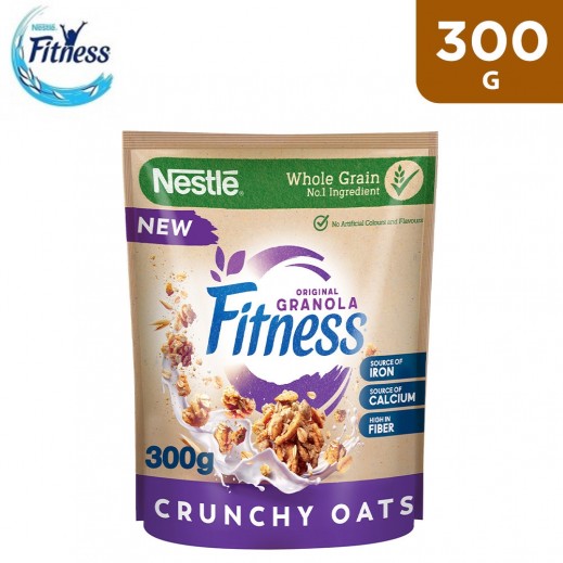 Buy Nestle Fitness Granola Crunchy Oats 300 g | توصيل Taw9eel.com