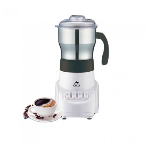 Buy Orca Coffee Grinder 600W - White | توصيل Taw9eel.com