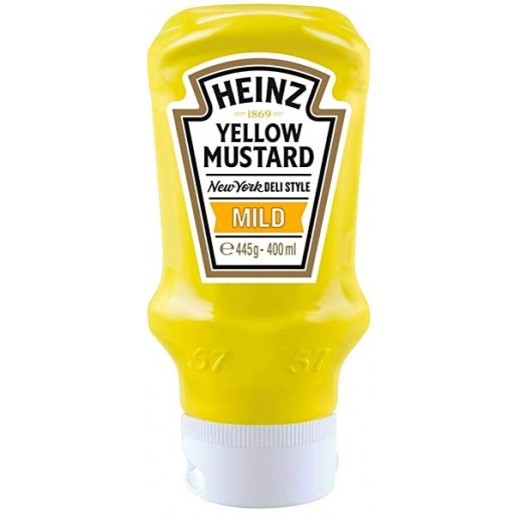 Buy Heinz Mild Yellow Mustard Squeeze 400 ml | توصيل Taw9eel.com