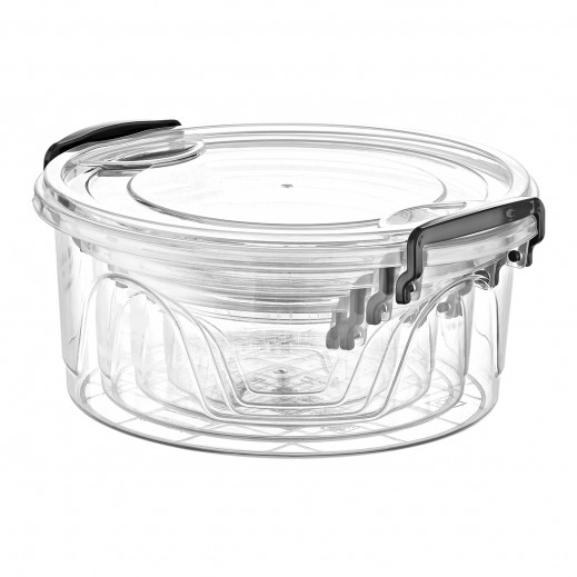 Buy Plast Art Bonny Box Round 4 Pieces Set | توصيل Taw9eel.com