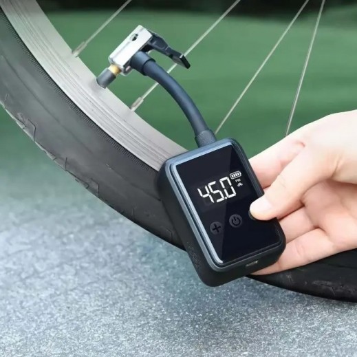 Buy Powerology Super Compact Tire Inflator - Black | توصيل Taw9eel.com