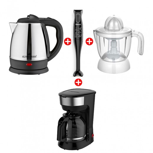 Buy Wansa Citrus Press + Wansa Coffee Maker + Wansa Hand Blender ...