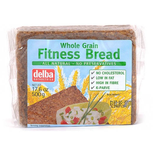 Buy Delba Whole Grain Fitness Bread 500 Gms | توصيل Taw9eel.com