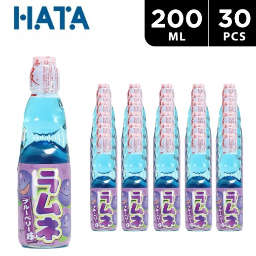 Buy Hata Kosen Ramune Blueberry Soft Drink 30 x 200 ml | توصيل Taw9eel.com