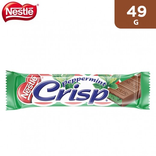 Buy Nestle Peppermint Crisp Milk Chocolate 49 g | توصيل Taw9eel.com