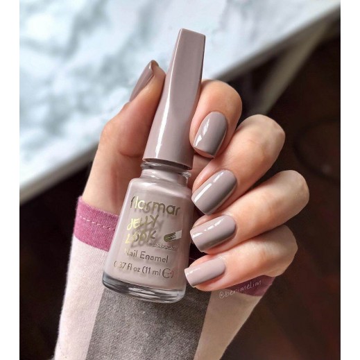 Buy Flormar Jelly Look Nail Enamel Jl 42 Milky Almond | توصيل Taw9eel.com