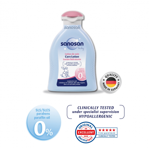 Buy Sanosan Baby Care Lotion 200 ml | توصيل Taw9eel.com