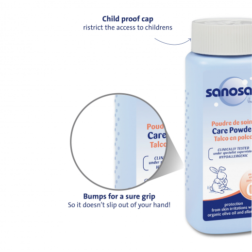 Buy Sanosan Baby Care Powder 100 g | توصيل Taw9eel.com