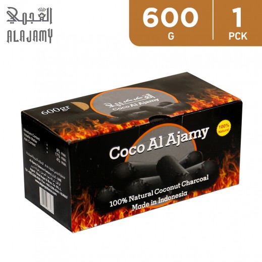 Buy Al Ajamy Coconut Charcoal Sticks 600 g | توصيل Taw9eel.com