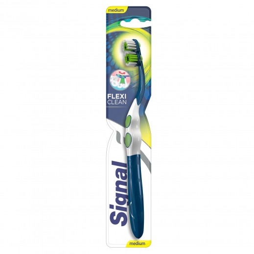 Buy Signal Toothbrush Flexi Clean Medium | توصيل Taw9eel.com