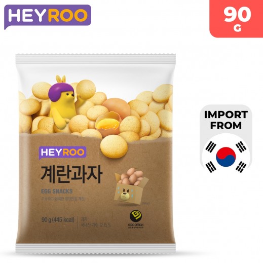 Buy Heyroo Egg Snacks 90 g | توصيل Taw9eel.com