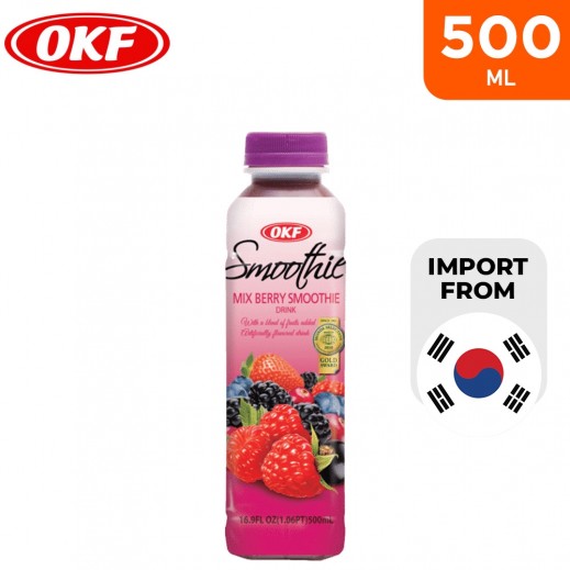 Buy OKF Smoothie Mix Berry 500 ml | توصيل Taw9eel.com