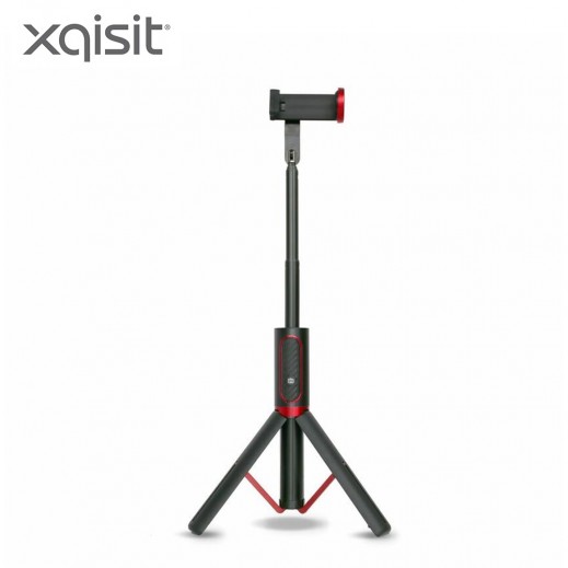 Buy XQISIT Tripod Phone Holder With Bluetooth Remote - Black | توصيل ...