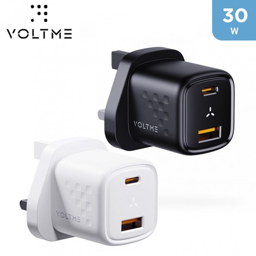 Buy Voltme Revo 30 Duo CA Wall Charger 30W | توصيل Taw9eel.com