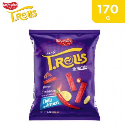 Buy T.Rolls Hot & Sour Crisps (170 g) | توصيل Taw9eel.com