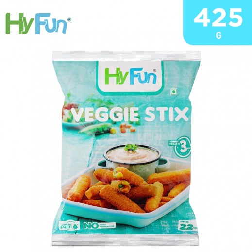 Buy HyFun Frozen Veggie Stix Potato 425 g | توصيل Taw9eel.com