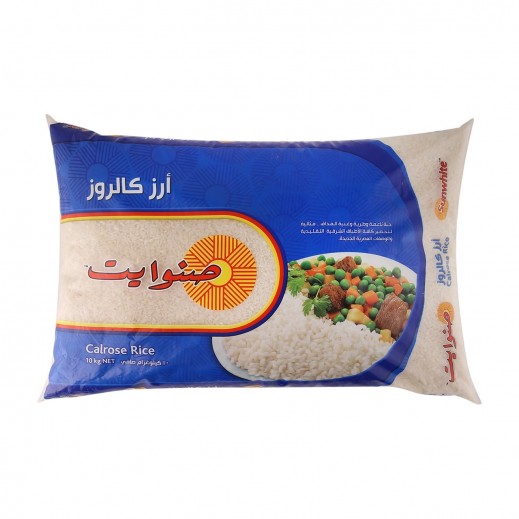 Buy Sunwhite Calrose Rice 10 kg - delivered by Taw9eel Fast | توصيل ...
