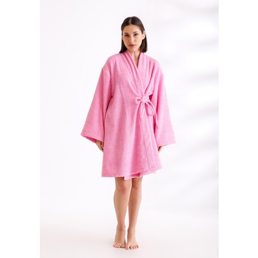 Buy Side Tie Embroidered Towel Robe by The Loft - delivered by Thouqi ...