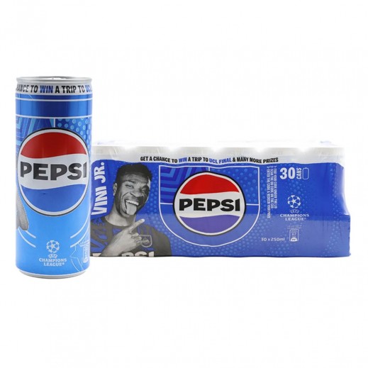 Pepsi Can Carton 30x250 ml | توصيل Taw9eel.com
