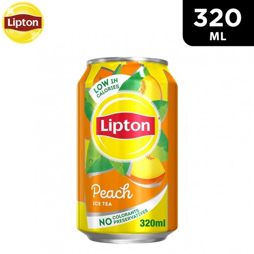 Lipton Ice Tea Peach Can 330 ml | توصيل Taw9eel.com
