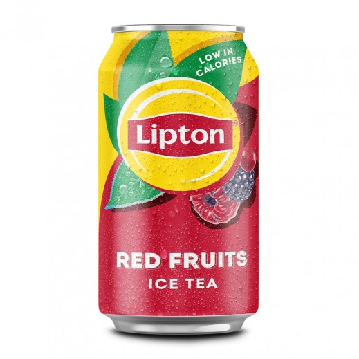 Lipton Ice Tea Red Fruits Flavor Can 320 ml | توصيل Taw9eel.com