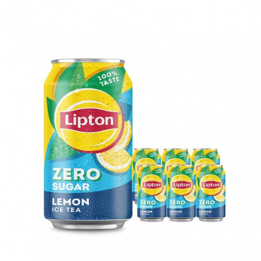 Buy Lipton Zero Sugar Lemon Ice Tea 6 x 320 ml - delivered by Taw9eel ...
