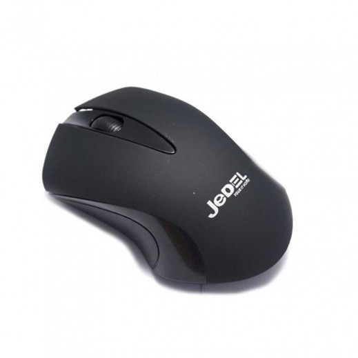 Buy Jedel Wireless Mouse Black | توصيل Taw9eel.com