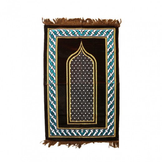 Buy Masjid Window Design Prayer Mat - 70 X 110 Cm | توصيل Taw9eel.com