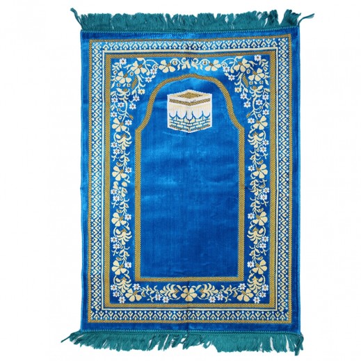 Buy Madina Flowers Printed Prayer Mat - 70 x 110 cm | توصيل Taw9eel.com