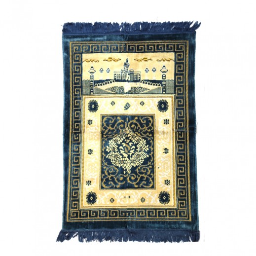 Buy Makkah Backgroung Design Prayer Mat - 70 X 110 Cm | توصيل Taw9eel.com