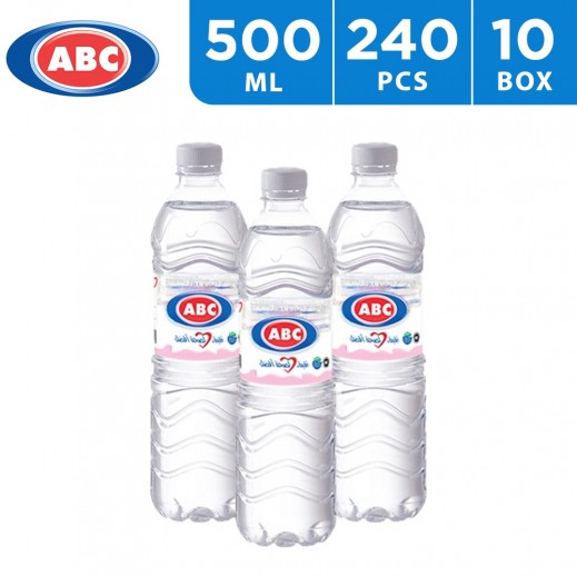 Buy ABC Drinking Water 240 x 500 ml | توصيل Taw9eel.com