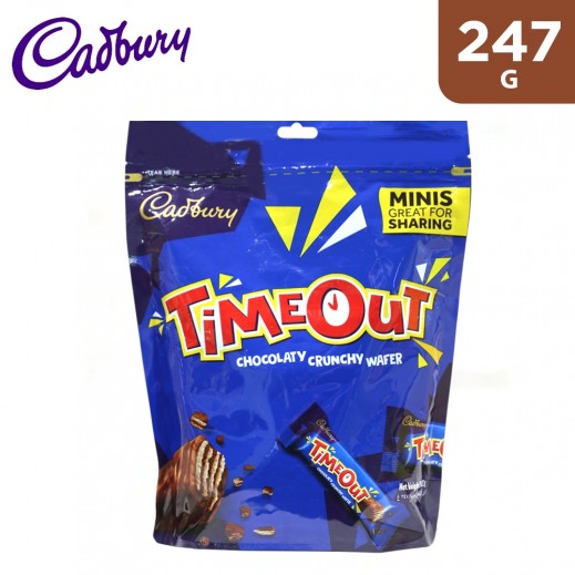 Buy Cadbury Time Out Chocolaty Crunchy Wafer 247 g - delivered by ...