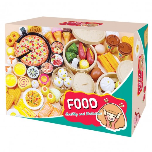 Buy Food Playset For Girls 58 Pieces - 3-5 Years - delivered by Wemzy ...