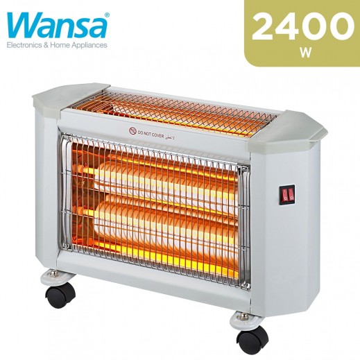 Buy Wansa Radiant 2400W 3 Lamps Electric Halogen Heater - AE-4001 ...